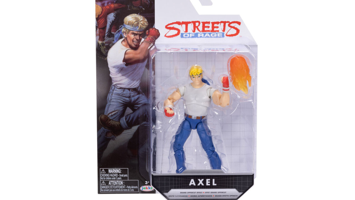 SEGA revela figura de Axel Stone de Streets of Rage da JAKKS Pacific ...