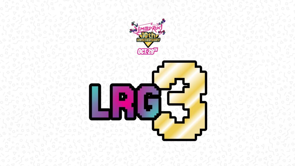 LRG3 2025 - Limited Run Games acontece em 29 de outubro - PSX Brasil