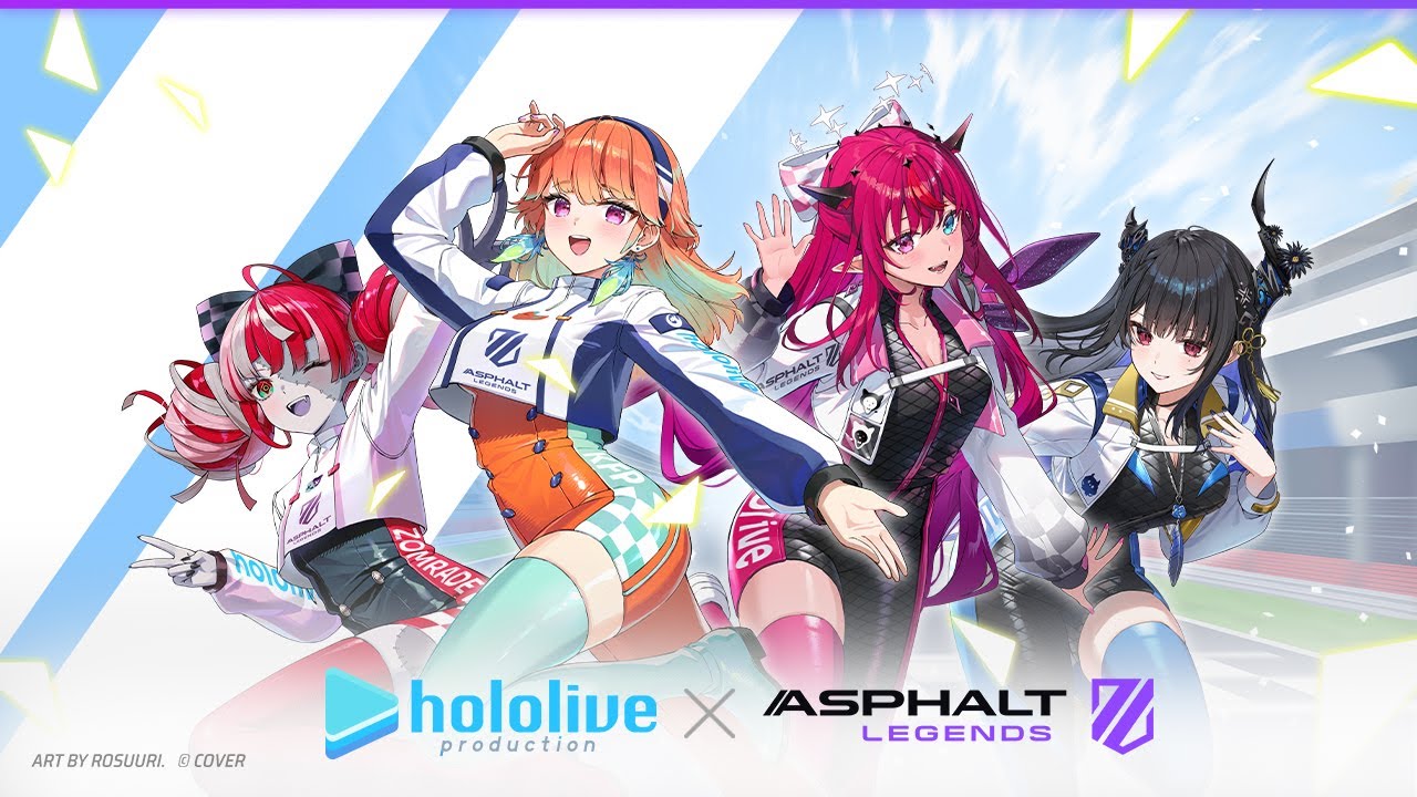 Asphalt Legends recebe crossover com hololive - PSX Brasil
