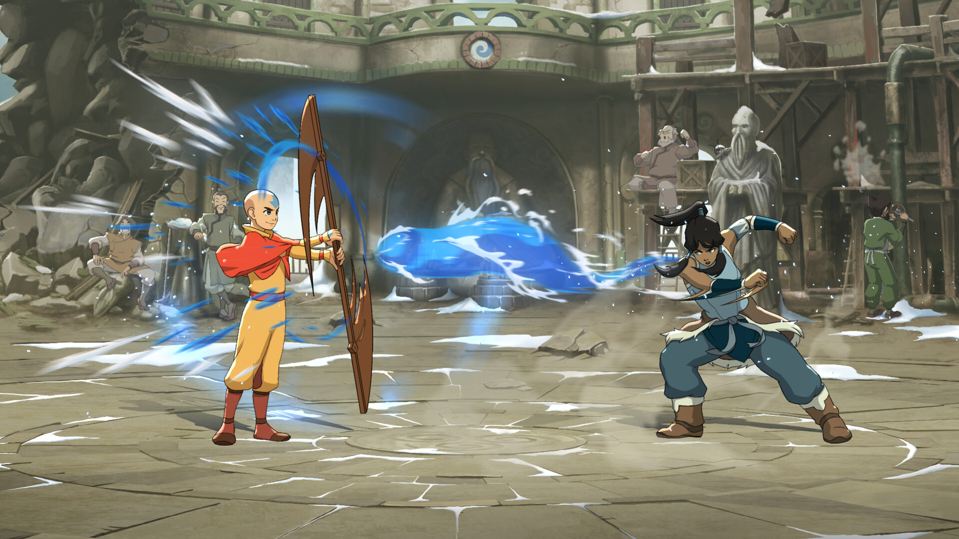 Novo vídeo mostra breve tutorial de Avatar Legends: The Fighting Game ...