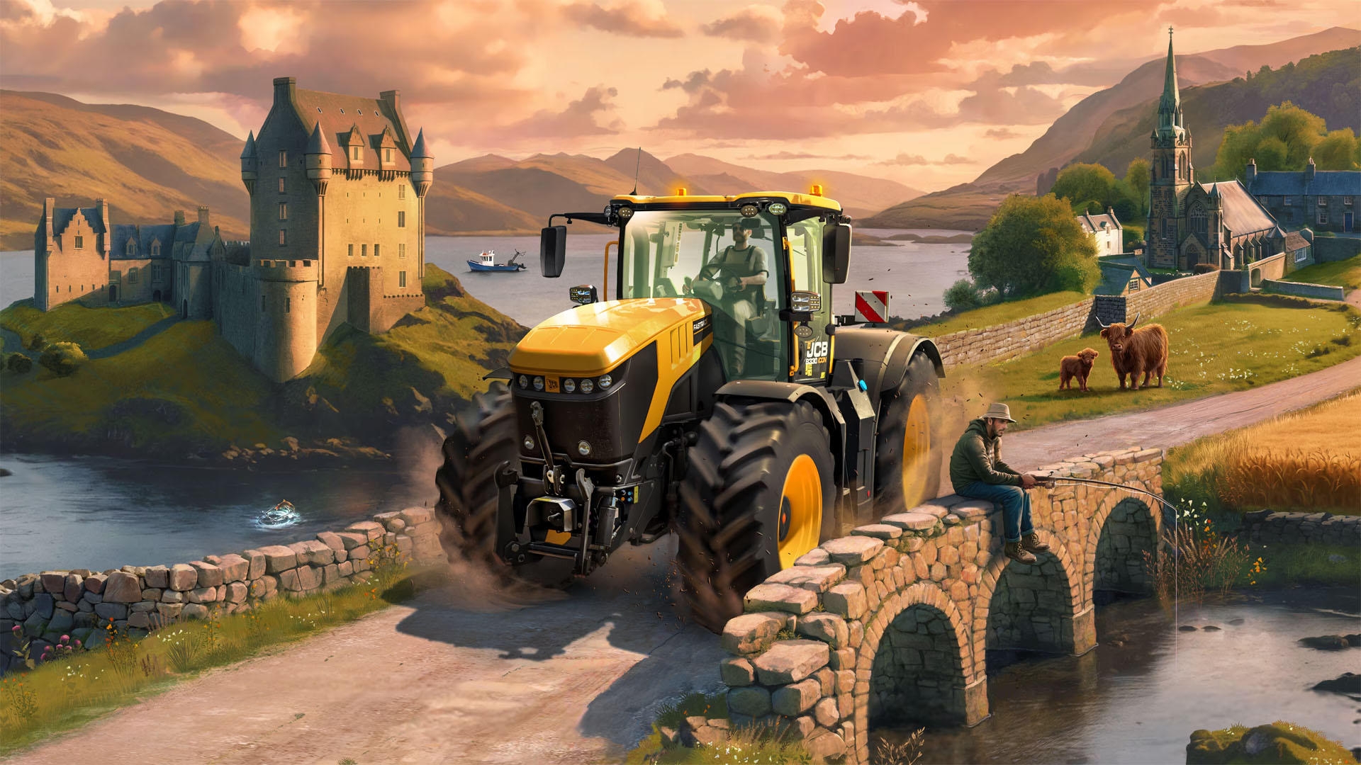 Farming Simulator 25 recebe expansão Highlands Fishing; trailer de ...