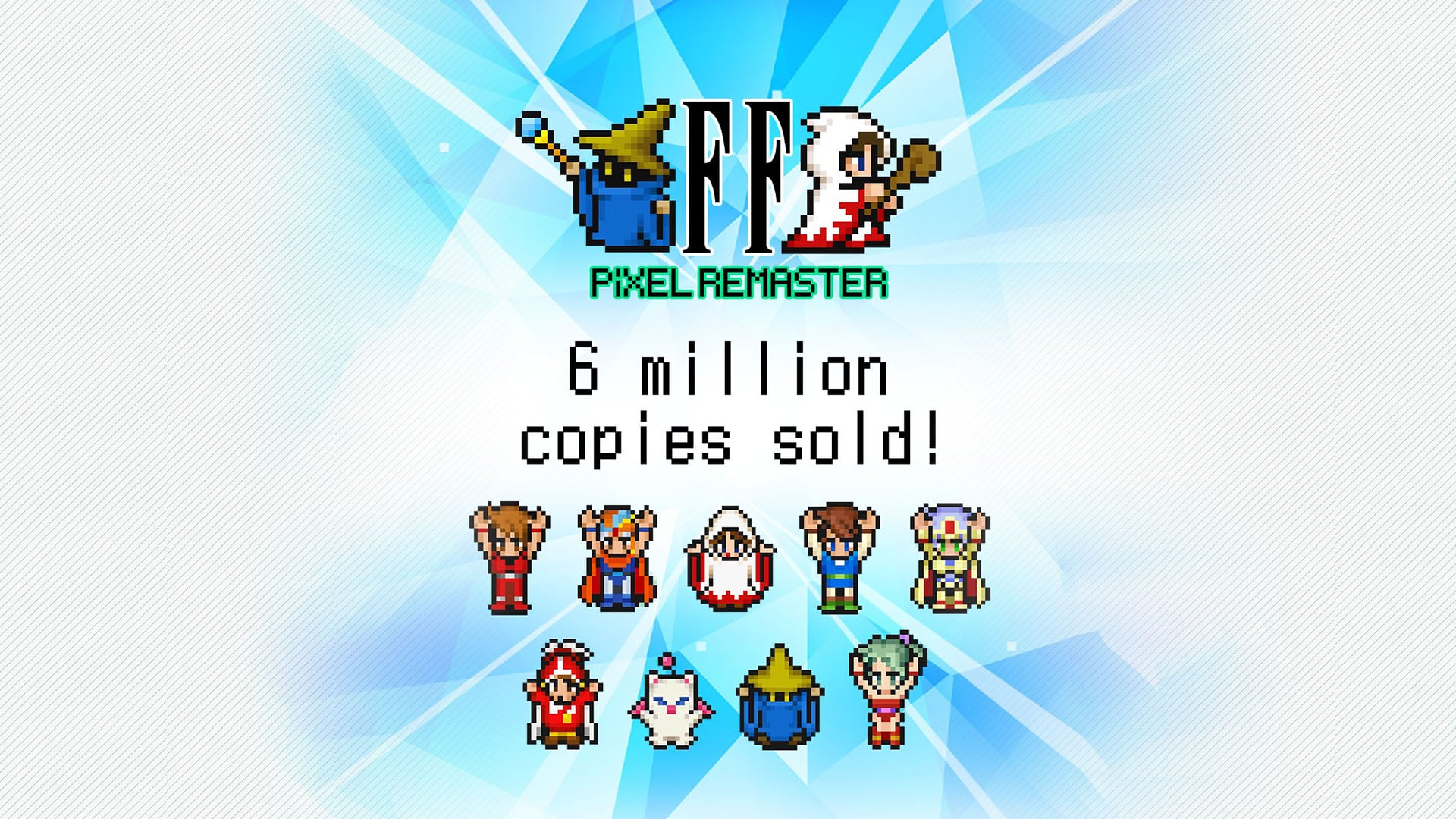 Vendas de Final Fantasy Pixel Remaster alcançam 6 milhões - PSX Brasil