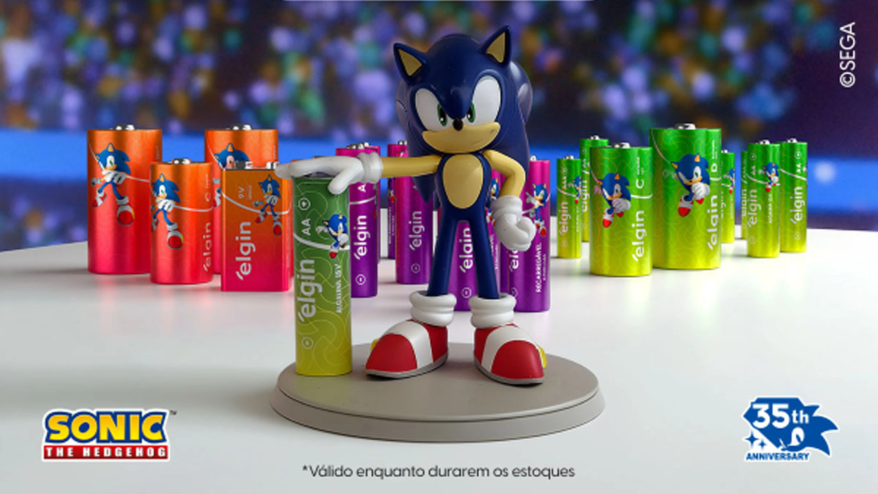 Elgin lança estátua de Sonic como brinde de sua loja online - PSX Brasil